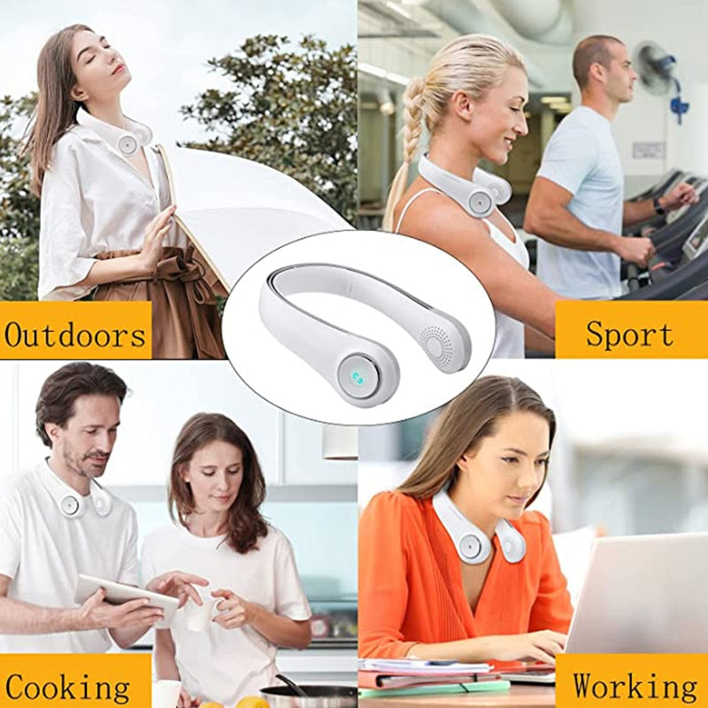 2021 Portable Mini Neck Fan – shopultimategadgets